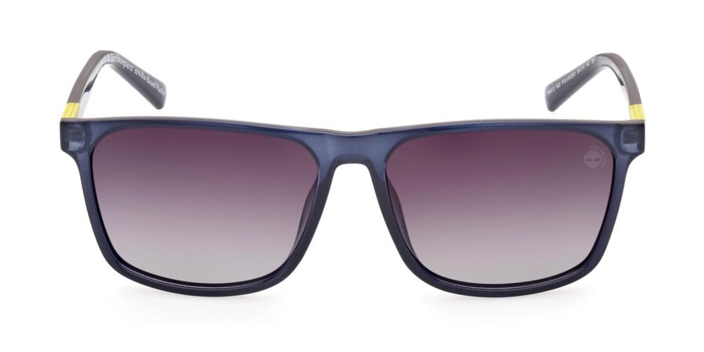 Timberland Tb9312 Unisex Blue Rectangle Sunglasses – Otticanet USA