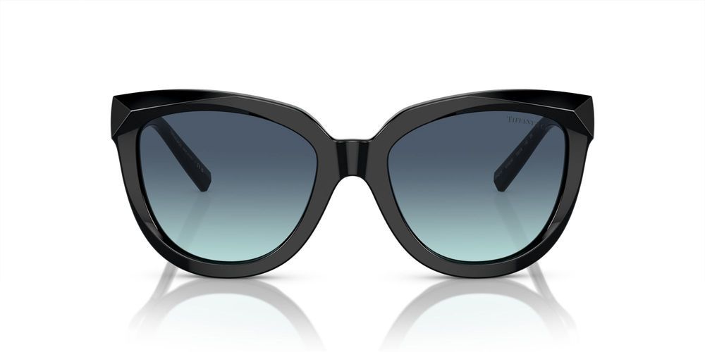 Tiffany & Co. Tf 4215 Women Black Cat Eye Sunglasses – Otticanet