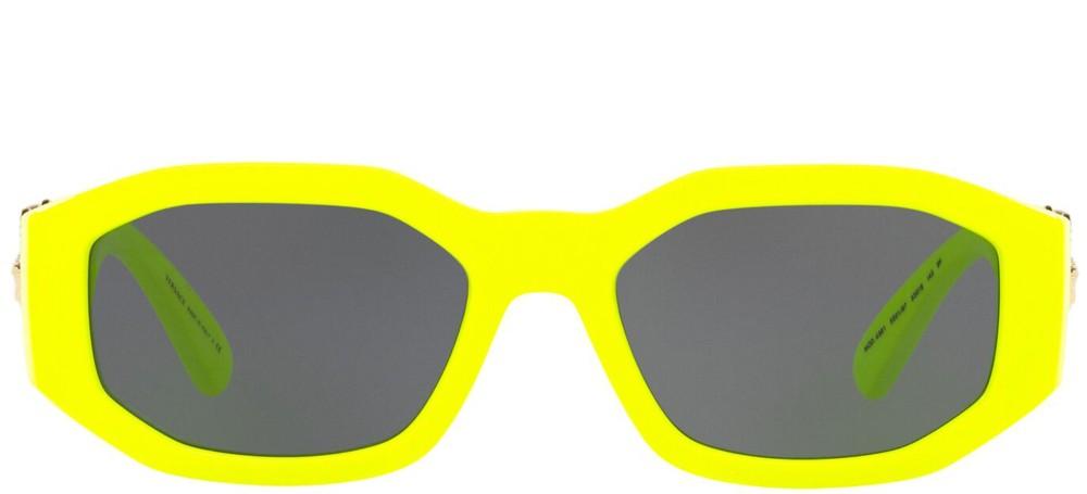 Versace THE CLANS VE 4361 unisex Yellow Geometric Sunglasses ...