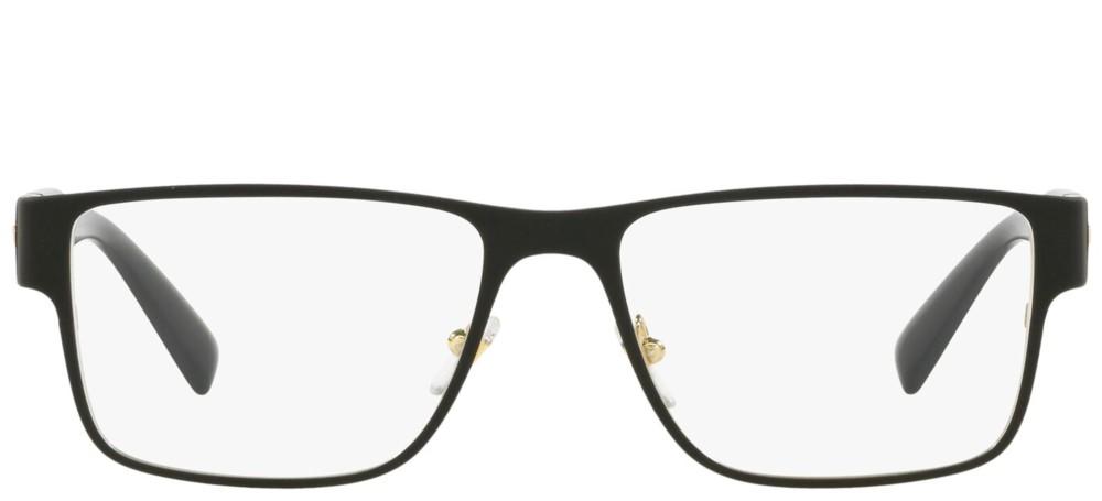 Versace Ve 1274 Men Black Squared Eyeglasses – Otticanet USA