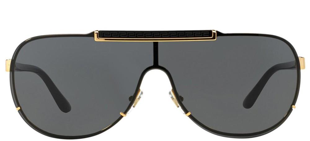 Versace VE 2140 unisex Gold Shield Sunglasses – Otticanet USA