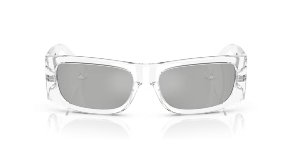 Versace VE 4482 men Transparent Squared Sunglasses – Otticanet USA